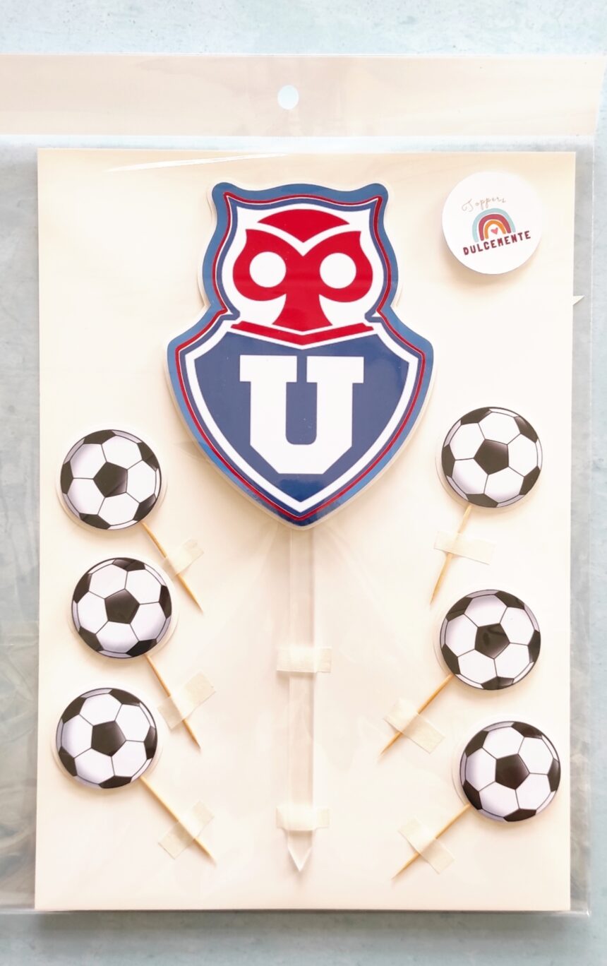 Topper U. de Chile – Dulcemente Detalles Dulces